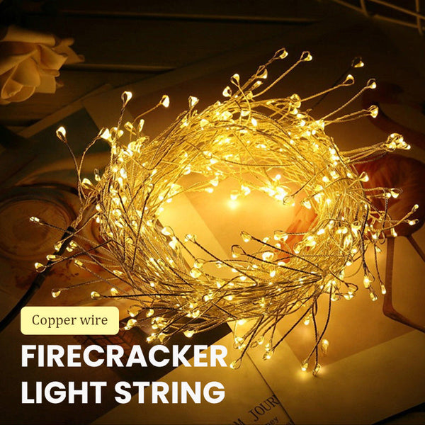 Copper Wire Firecracker Light String – repairig